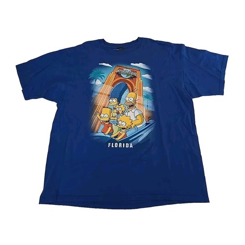 Universal Studios The Simpsons Ride Shirt 2XL Vintage Orlando Florida ...