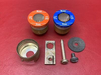 GE Edison Base (Type W) Fuse Holder Socket Replacement Parts & Fuses | eBay