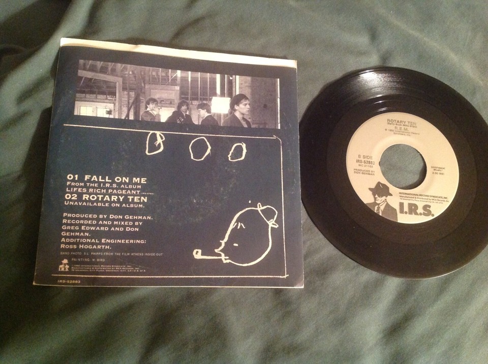 R.E.M. Fall On Me/Rotary Ten 45 With Picture Sleeve Vinyl NM | eBay