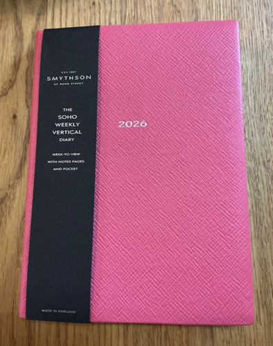 Smithson of Bond Street The Soho Weekly Vertical Diary 2026 in ...
