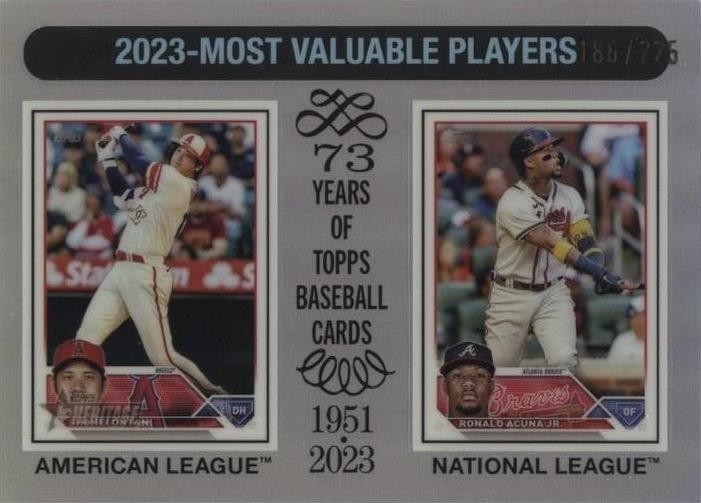 2024 Topps Heritage High Number - MVP Shohei Ohtani, Ronald Acuña Jr ...