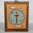 Vintage Navajo Sand Painting Set Yei & Slayer of Alien Gods Rainbow Way ...