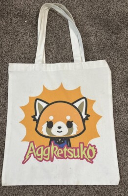 Aggretsuko Large Tote Bag/Purse | eBay