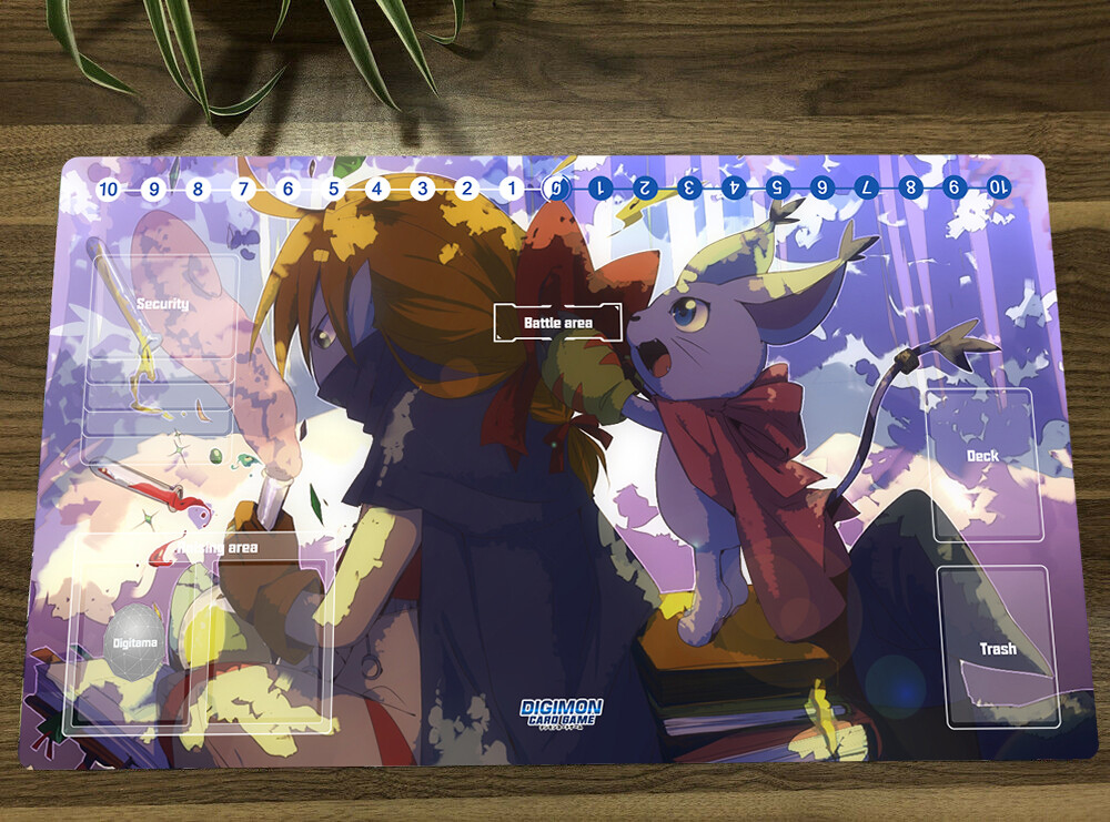 Wizardmon And Gatomon Love