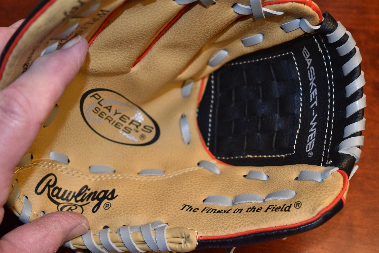 Rawlings 10 Inch Tan and Black Tee Ball Glove Right Handed WPL10CBSG ...