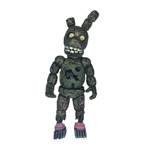 mexican ANIMATRONIC DARK SPRINGTRAP action figure 8" FNAF five nights ...