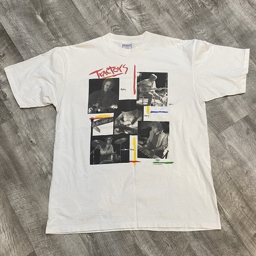 Vintage The Tractors 1995 Country Rock Band Album Concert Tour T Shirt ...