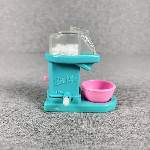 ULTRA RARE BLUE Barbie Magic Moves Popcorn Maker Doll House Accessories ...