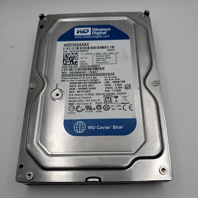 Western Digital WD2500AAKX-753CA1 Caviar Blue 250GB SATA 7200RPM 3.5 ...