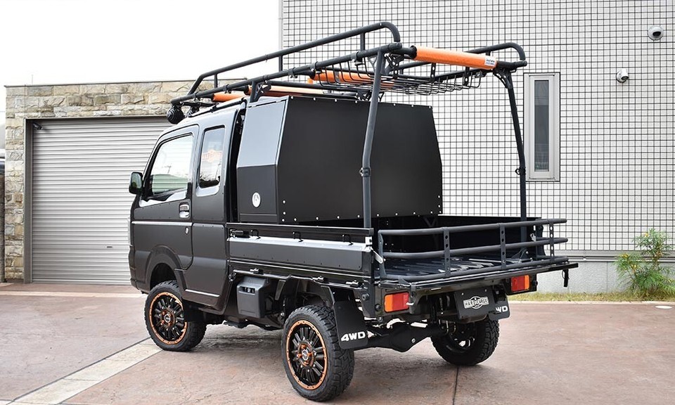 JDM Work Cargo Carrier Rack Mini Kei Truck Bed Steel | Adjustable ...