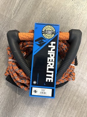 Hyperlite ARC 25 Ft Surf Rope with Handle - Orange/Blue | eBay