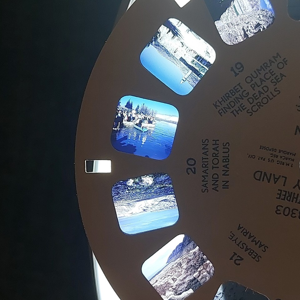 vintage The Holy Land Jordan VIEW-MASTER Reels NO Booklet C-830-E ...