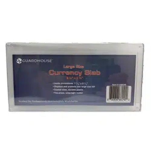 Guardhouse Large Paper Currency Display Case | Snap-lock | eBay