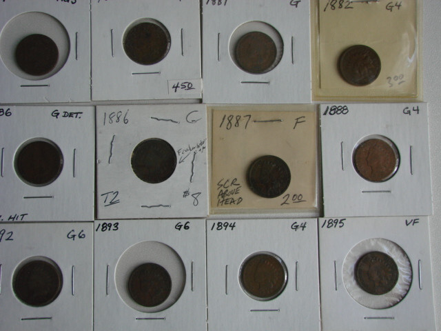 Indian Head Cent Collection, 1865-1909, 35 Diff. Circ. | eBay