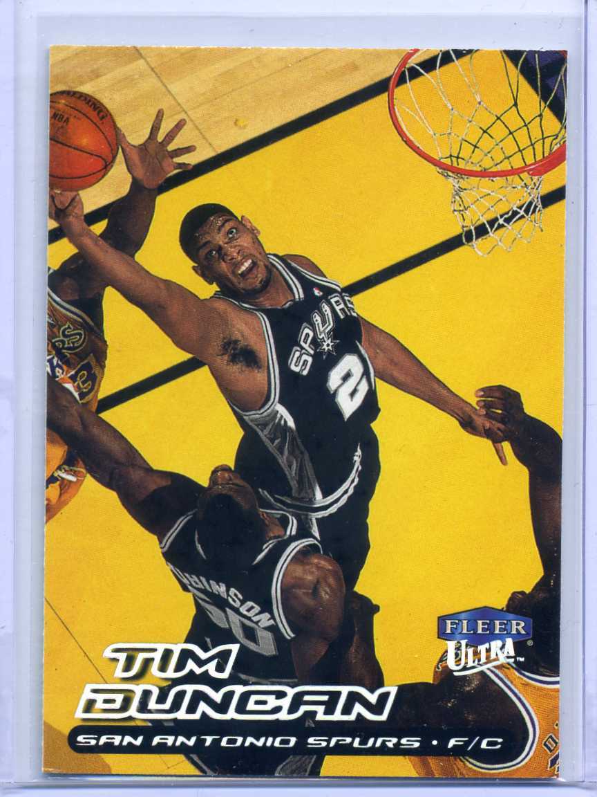 TIM DUNCAN 1999-2000 Fleer Ultra #80 - SPURS | eBay