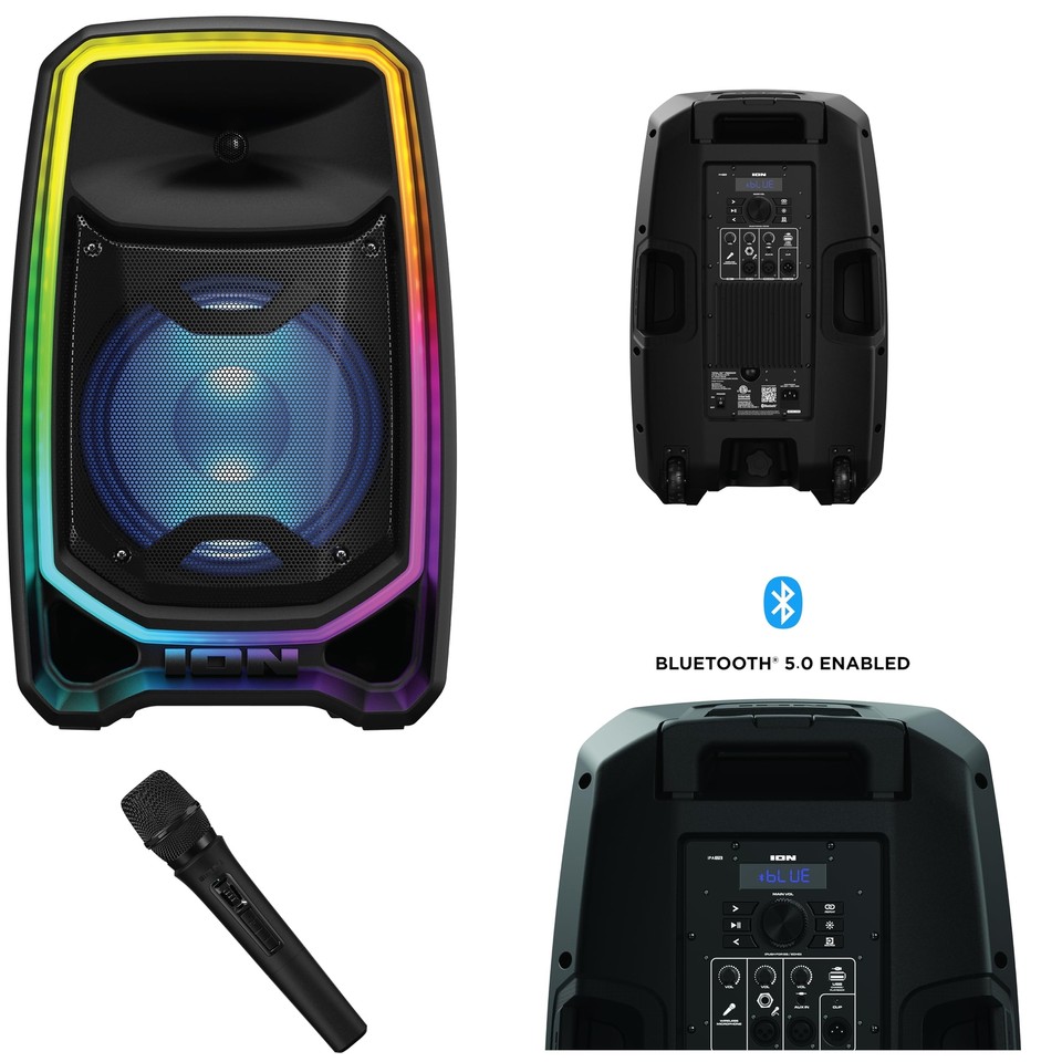 ION Total PA Freedom High-Power Speaker System with 650-Watt Sound ...