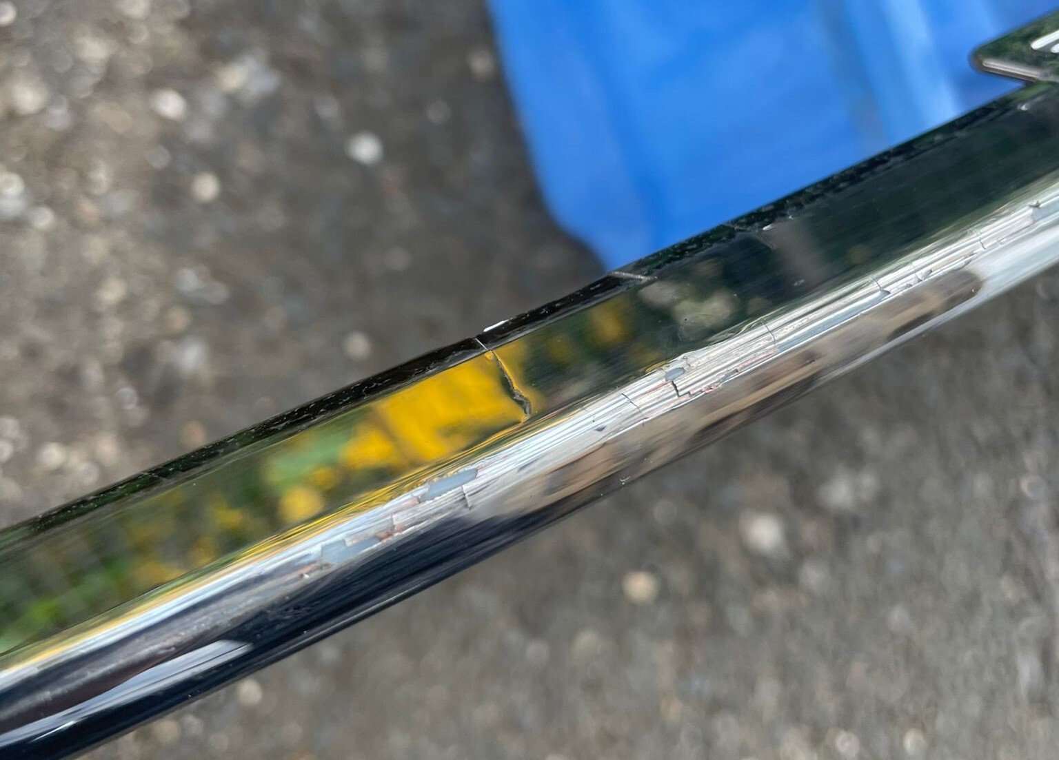 Chrome Moulding Bumper Front VW Tiguan AX1 Facelift From 2020 Genuine ...