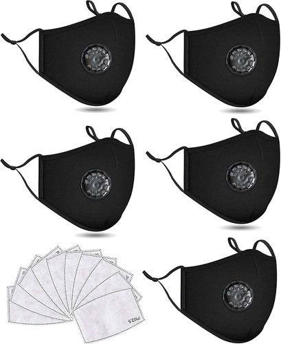 Respirator Mask Protective 5 Face Masks SAME DAY SHIPPING FROM USA 5 ...