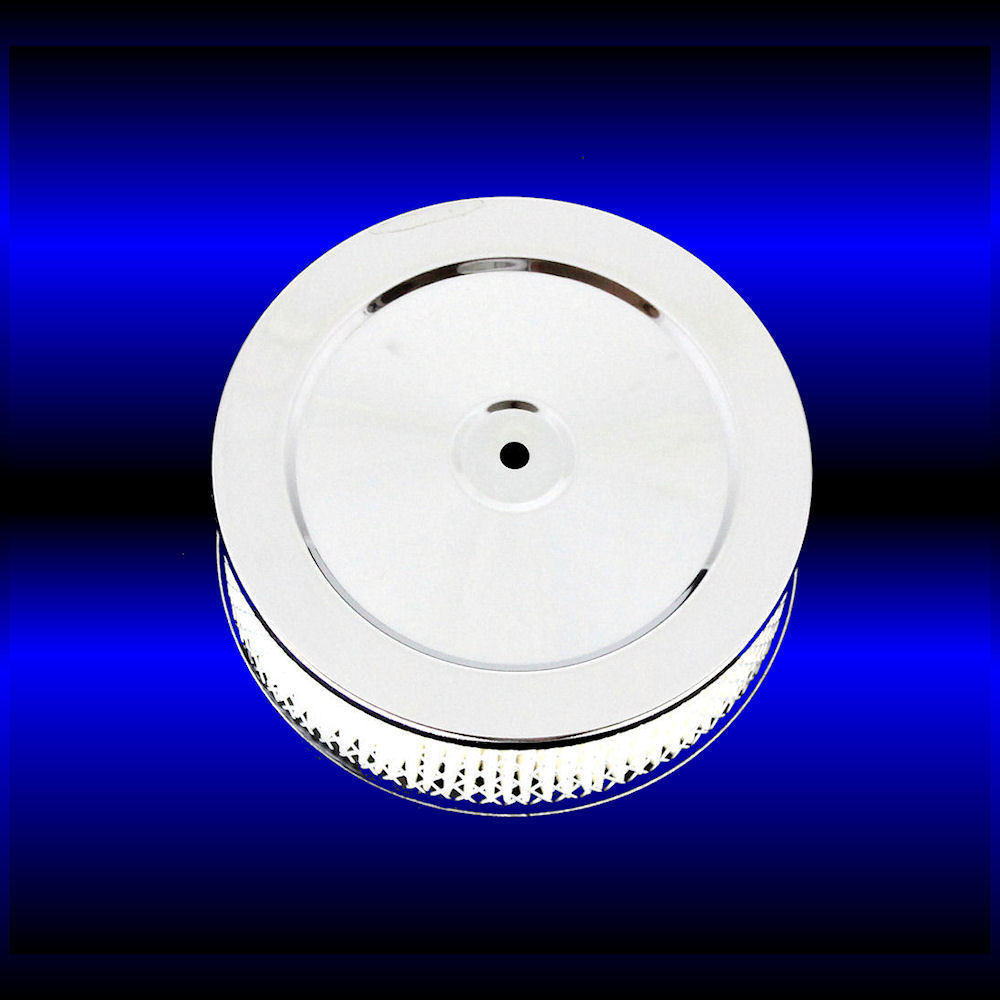 Chrome 6 Inch Air Cleaner Fits Small Block Chevy 283 327 350 383 400 ...