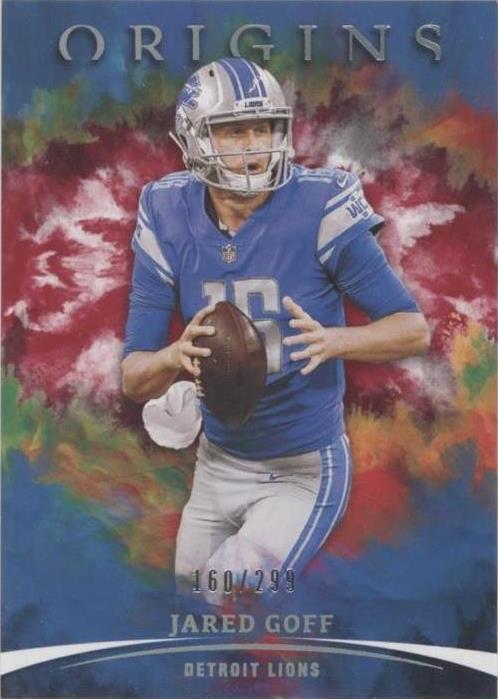 2021 Panini Origins - Jared Goff #33 Red /299 for sale online | eBay
