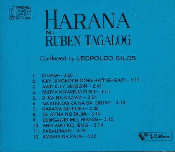 RUBEN TAGALOG - Harana Ni Ruben Tagalog - CD | eBay