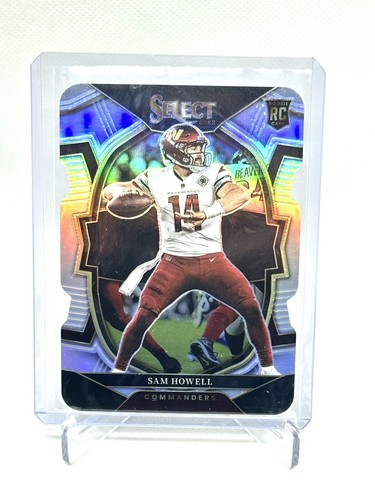 2022 Panini Select Sam Howell RC #76 Concourse Level Silver Prizm Die ...