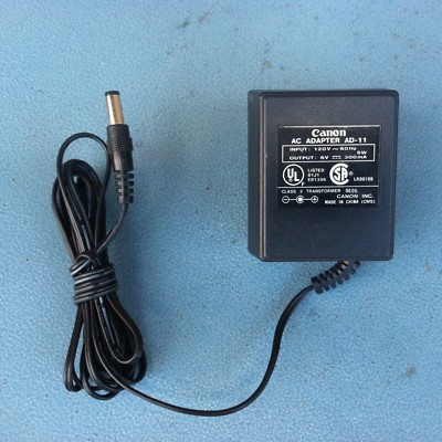 Canon AC/DC adapter Power Supply AD-11 6V, 300mA | eBay