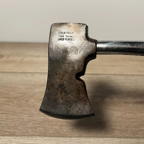 Great Neck Hand Axe Hatchet Leather Sheath Vintage Drop Forged ...