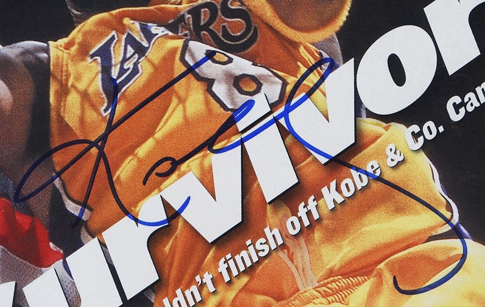 2000 Kobe Bryant Signed ICONIC Sports Illustrated Magazine Encapsulated ...