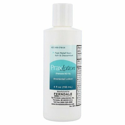 Prax Anorectal Lotion Pramoxine HCI 1% Itch & Discomfort Fast Gentle ...