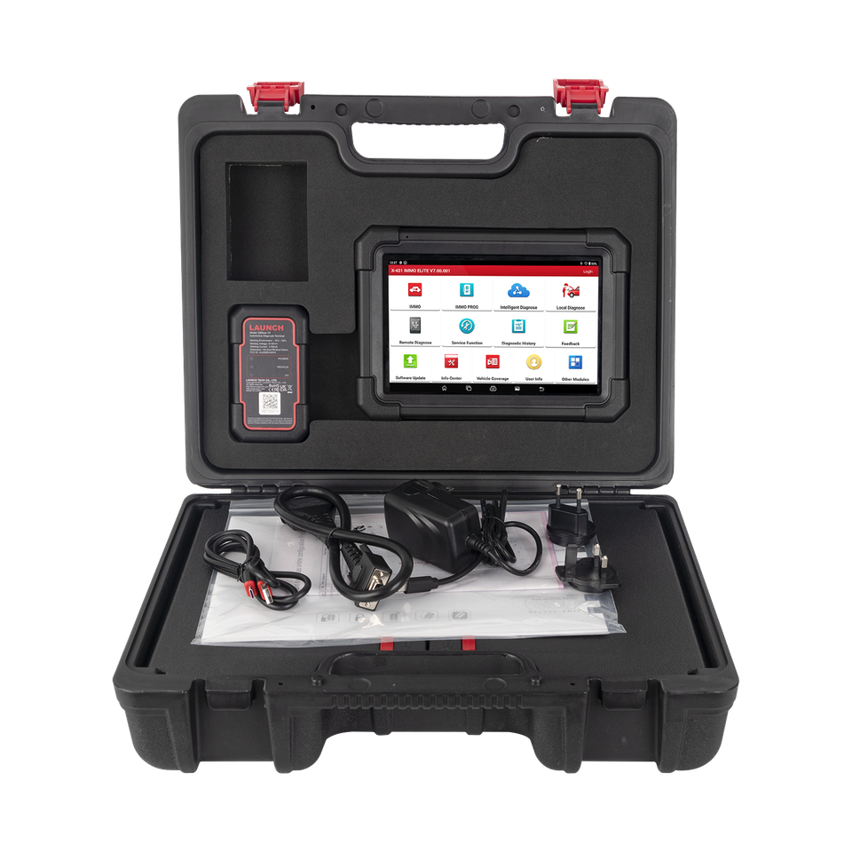 Launch X431 IMMO ELITE IMMO PLUS Key Programming Full System Diagnostic ...