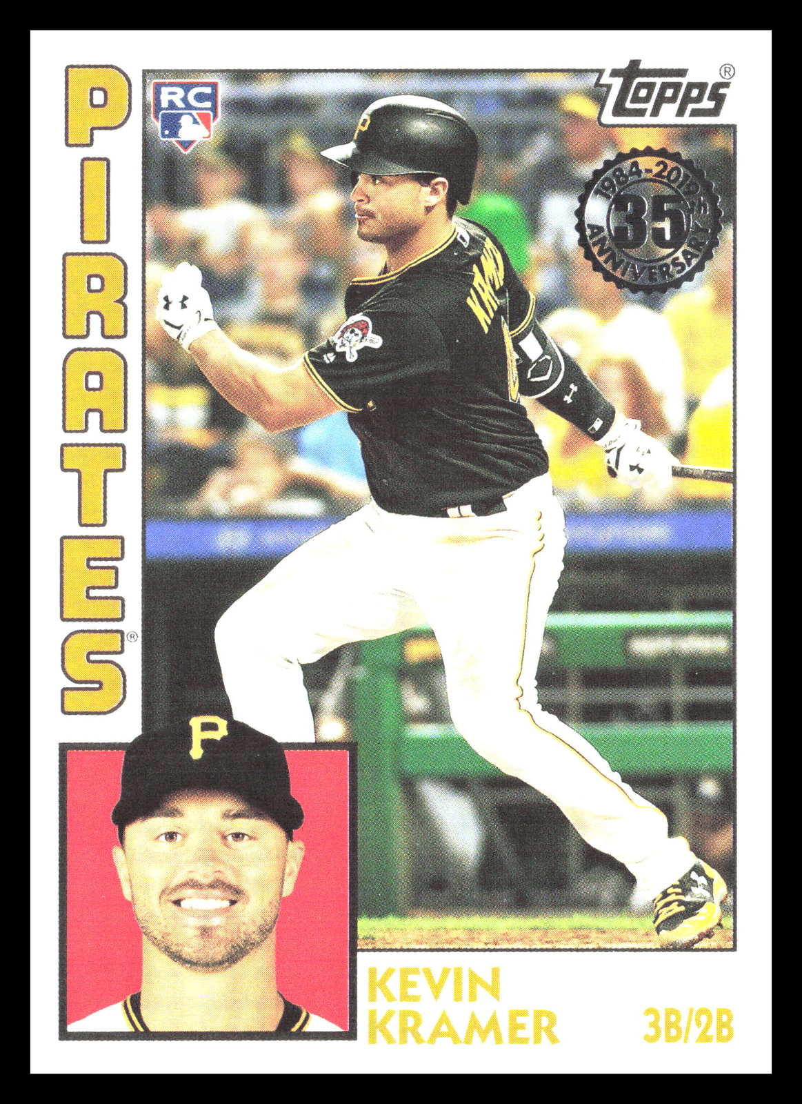 Kevin Kramer 2019 Topps #84R-KK SN299 1984 Baseball Rookies Black | eBay