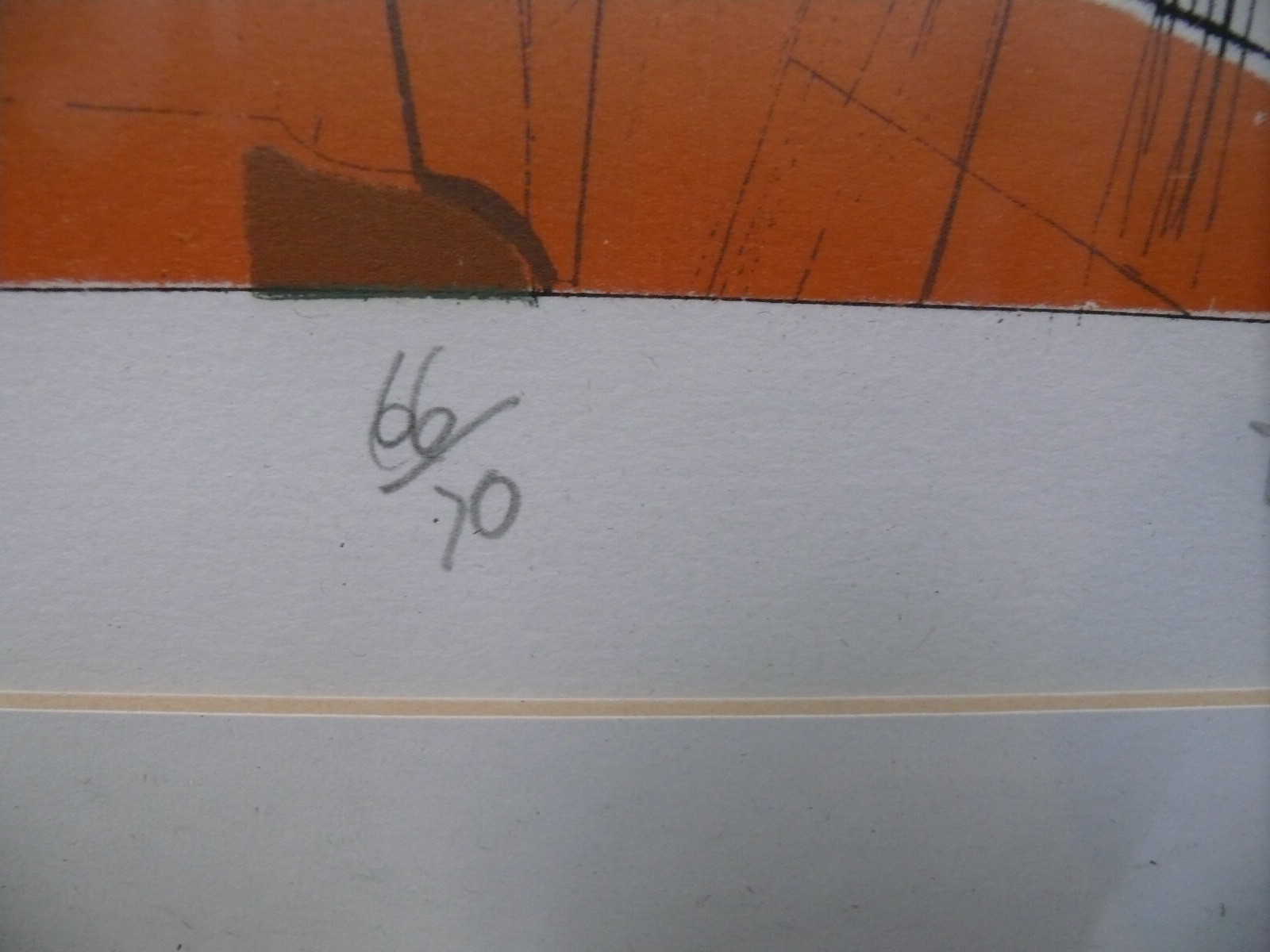 JOHN NEESON ORIGINAL ARTIST PRINT IN MY ROOM ... WHO WILL BE - 66/70 ...