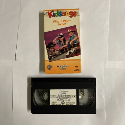 Kidsongs - What I Want to Be! View-Master Video VHS Tape 1987 Kids ...