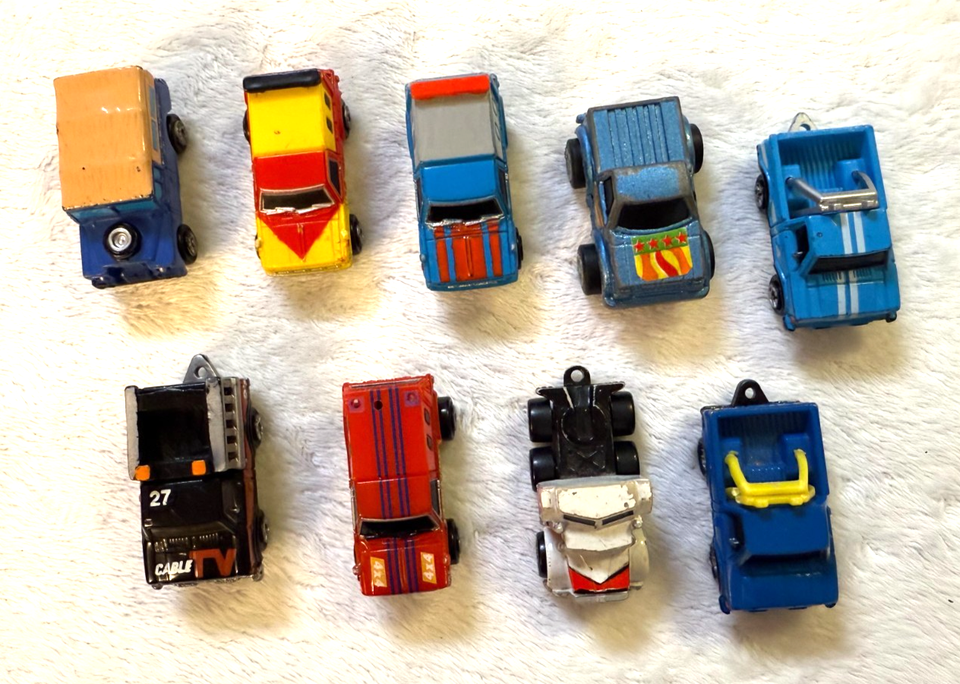 Micro Machines - Truck Asst. - Lot of 9 - Datsun, Toyota, Jeep, Land ...