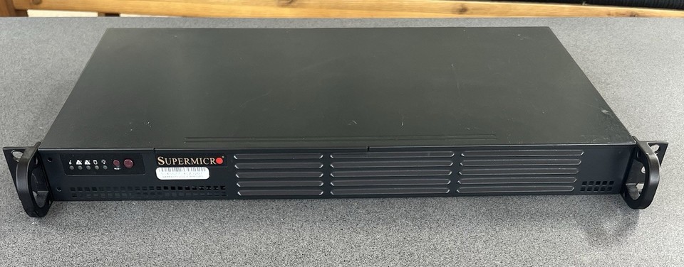 SuperMicro Server 5018A-TN4, Atom C2720 8-core 2.4GHz CPU, 16GB RAM ...