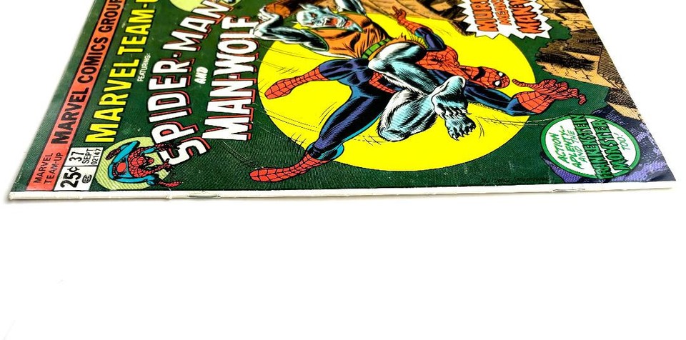 Marvel Team-Up #37 Featuring: Spider-Man and Man-Wolf 1975. Mid-Grade ...