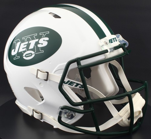 NEW YORK JETS NFL Riddell SPEED Full Size Authentic Football Helmet | eBay