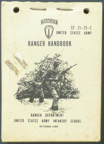 Ranger Handbook United States Army Infantry Ranger School | eBay