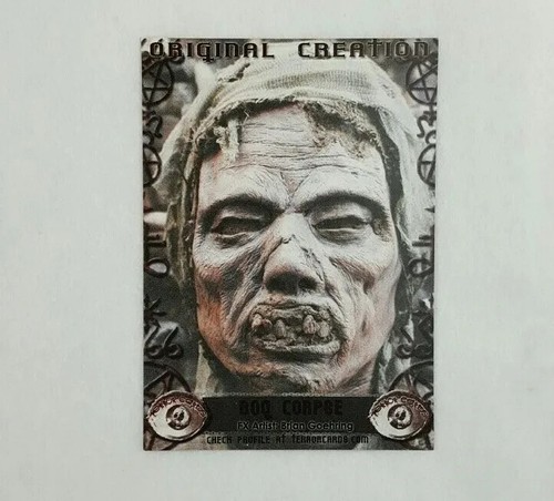 2007 Terror Cards Indie Horror Trading Cards PROMO CARD Very Rare | eBay