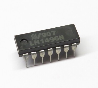 2 Stück LM1496N Balanced Modulator-Demodulator DIP14, National ...