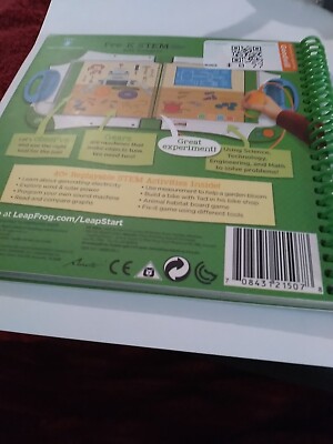 Leapstart LeapFrog Book Pre-K STEM with Teamwork Level 2 Pre ...