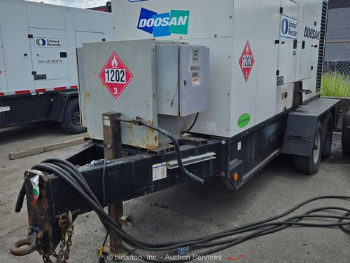 2015 Doosan G290 T/A 255kW Towable Generator 319kVA Genset 352HP -Parts ...