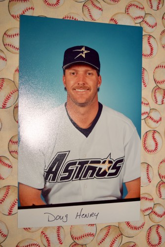 Doug Henry Houston Astros Press Player Photo - 1998 | eBay
