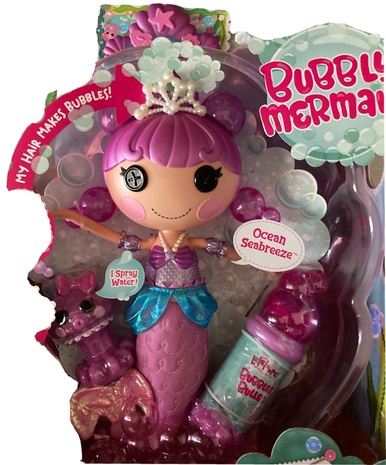 Lalaloopsy Bubbly Mermaid Doll - Ocean Seabreeze with Pet Jellyfish 3 ...