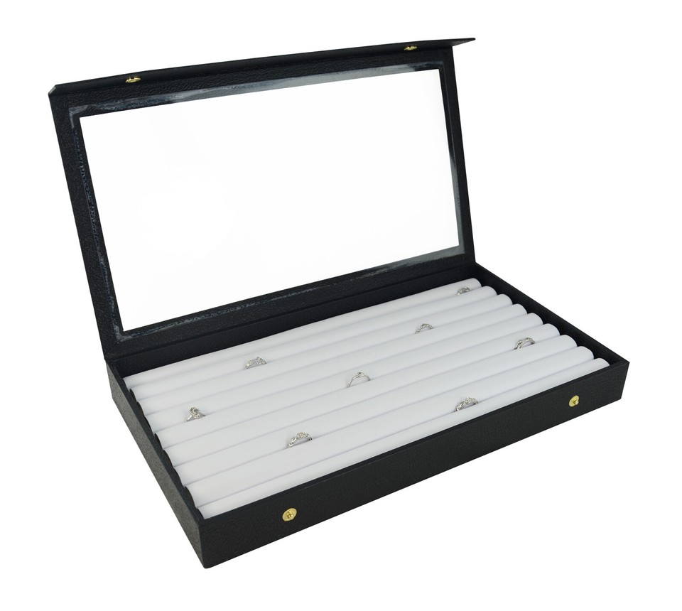 Jewellery Display Organiser Storage Presentation Case with Choice of ...