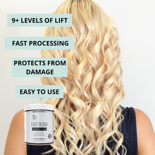 16.7 Oz 1.1 Pound Tub 9+ Level Hair Lightener Bleaching Powder (2 Pack ...