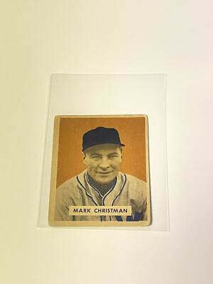 1949 Bowman #121 Mark Christman**029878 | eBay