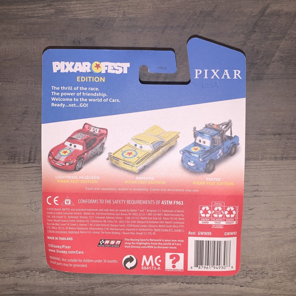 Disney Pixar Cars Pixar Fest series - Metallic Mater - diecast tow ...