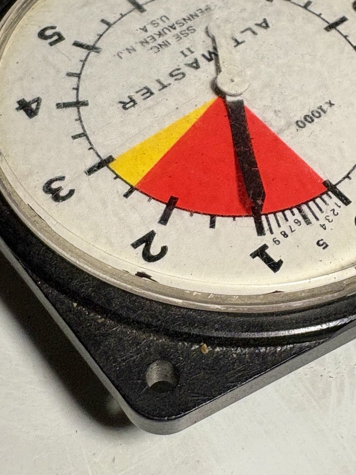 Altimaster-2 3" face high altitude altimeter skydiving elevation meter ...